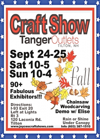 Craft Show, Tanger Outlets, Tilton, NH