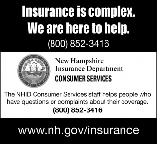 Insurance Is Complex. We Are Here To Help., New Hampshire Insurance ...